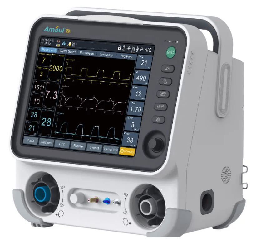 T6 – Turbine-driven ICU & Transport Ventilator - Taraf Synergy Sdn. Bhd.